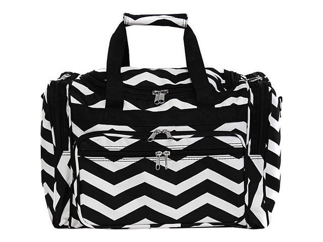 Click here for World Traveler Chevron 16in. Shoulder Duffle Bag prices