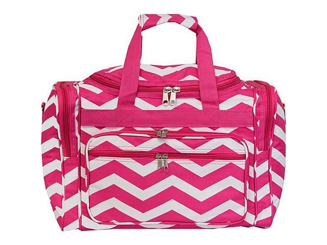 Click here for World Traveler Chevron 16in. Shoulder Duffle Bag prices
