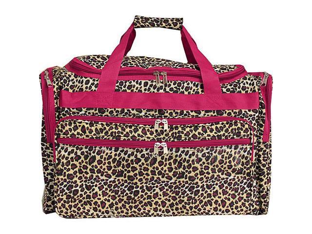 Click here for World Traveler Leopard 19in. Shoulder Duffle Bag prices