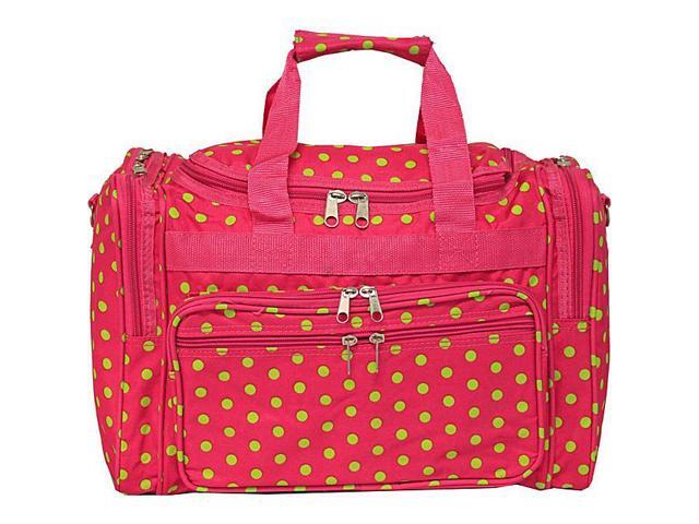 Click here for World Traveler Dots 16in. Shoulder Duffle Bag prices
