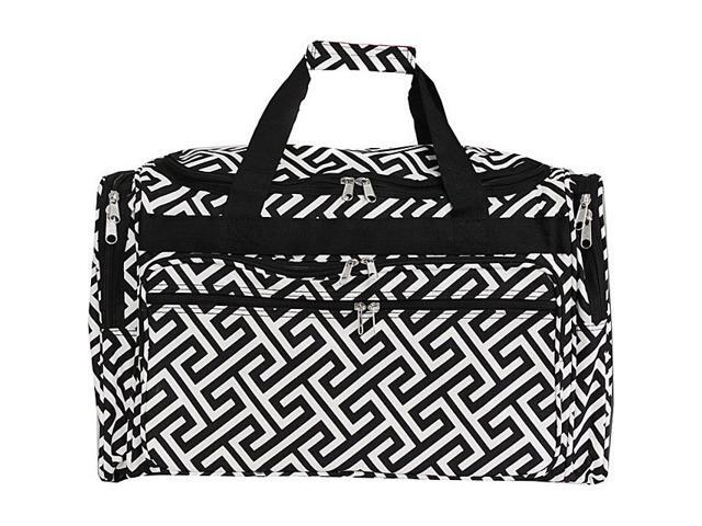 Click here for World Traveler Greek Key 19in. Shoulder Duffle Bag prices