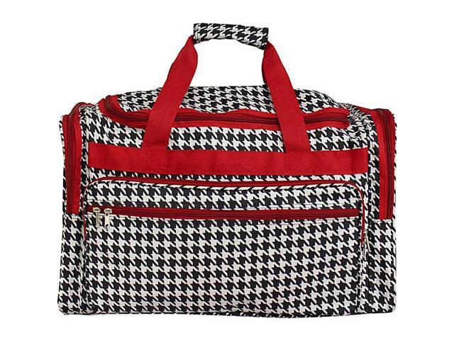 Click here for World Traveler Houndstooth 19in. Shoulder Duffle B... prices
