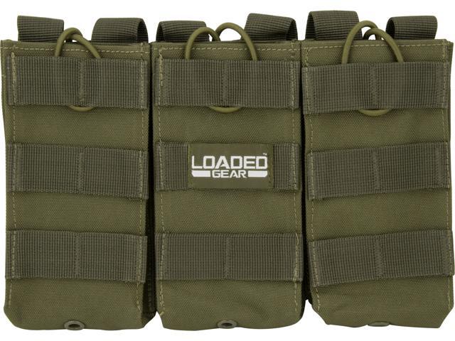 Click here for Loaded Gear CX-200 Triple Magazine Pouch - OD Gree... prices
