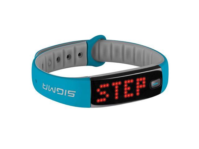 Click here for Sigma Activo Fitness Wrist Band Watch (Blue/Grey) prices
