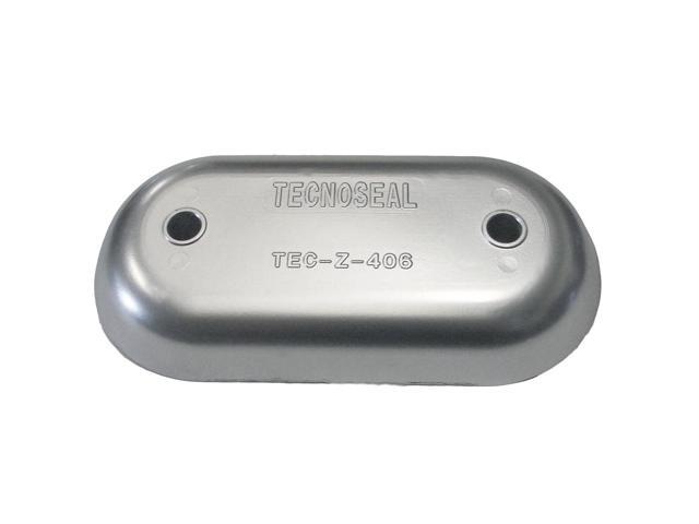 Click here for TECNOSEAL Z406 HULL PLATE ANODE ZINC 8.5X4.2X1.1 T... prices