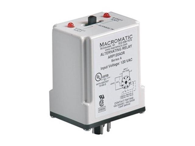 Click here for MACROMATIC ARP024A3R Alternating Relay DPDT 24VAC... prices