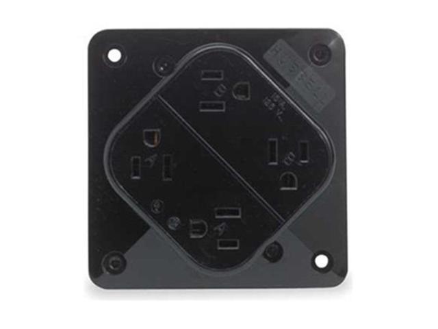 Click here for HUBBELL WIRING DEVICE-KELLEMS HBL415BK Straight Bl... prices
