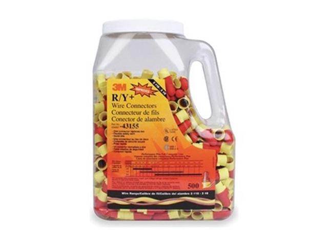 Click here for 3M R/Y+Jug Twist On Wire Connector 18-8 AWG PK500 prices