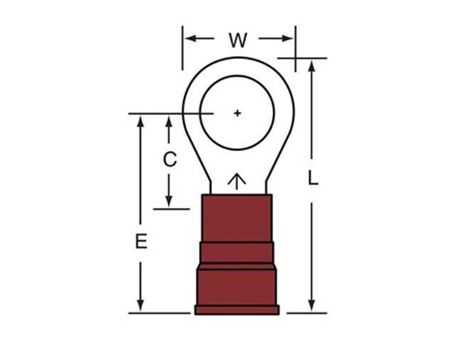 Click here for 3M MN4-38RX Ring Terminal  3/8 in Stud Size  4 AWG... prices