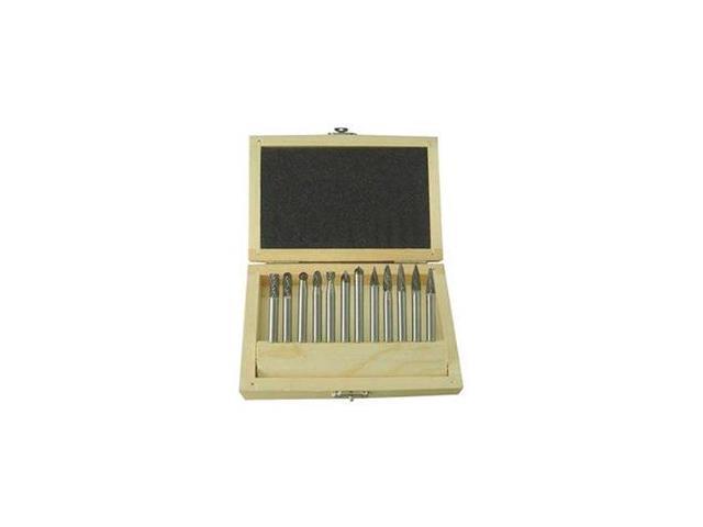 Click here for WESTWARD 2LYR6 Carbide Bur Set Dbl Cut 1/4 In 12 P... prices