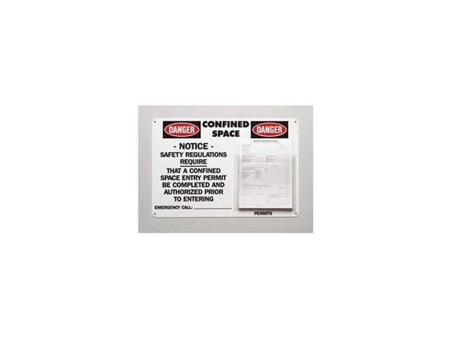 Click here for Confined Space Permit Ctr  H15 3/4In prices