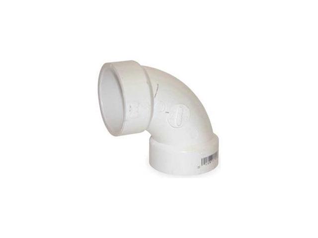 Click here for ZORO SELECT 1WKA4 3 Hub PVC DWV 90 Degree Elbow prices