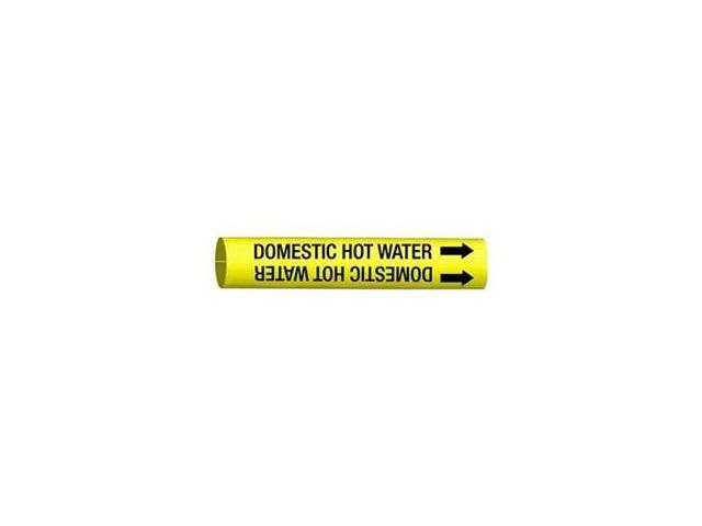 Click here for BRADY 4051-C Pipe Mkr Domestic Hot Water 2-1/2to3-... prices