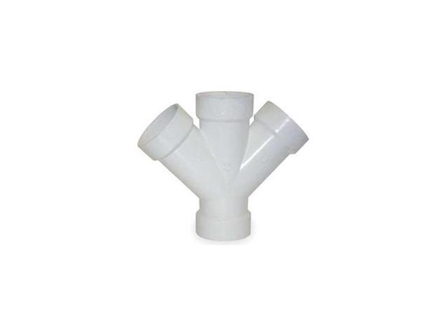 Click here for ZORO SELECT 1WJW1 1-1/2 Hub PVC DWV Double Wye prices