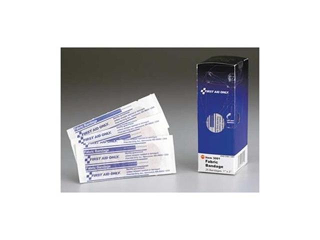 Click here for First Aid Only Fabric Bandages  1 x 3  25/Box prices