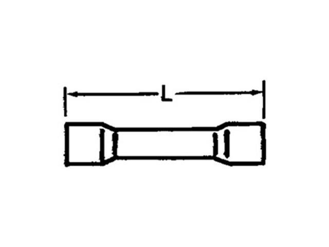 Click here for 3M MV4BCX Butt Splice Wire Connector  4 AWG Max  Y... prices