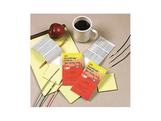 Click here for 3M SPB-02 Wire Marker Book Preprintd Slf-Adhes PK5 prices