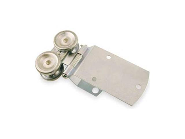 Click here for ZORO SELECT 4PE56 Hanger  Door  Track  4-5/8L x 2-... prices