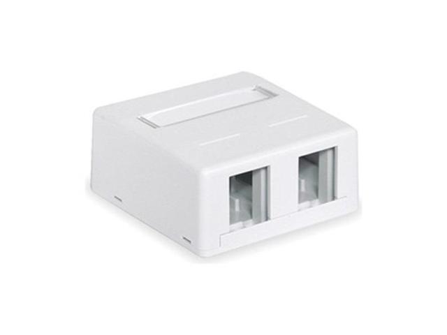 Click here for HUBBELL PREMISE WIRING HSB2W Surface Housing 2 Por... prices