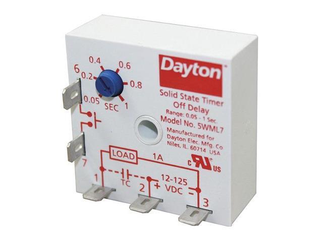 Click here for DAYTON 5WML7 Encapsulatd Timr Rlay 1A Solid State... prices
