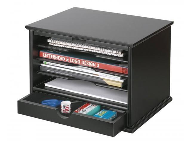 Click here for Victor Wood Desktop Organizer  Midnight Black Coll... prices