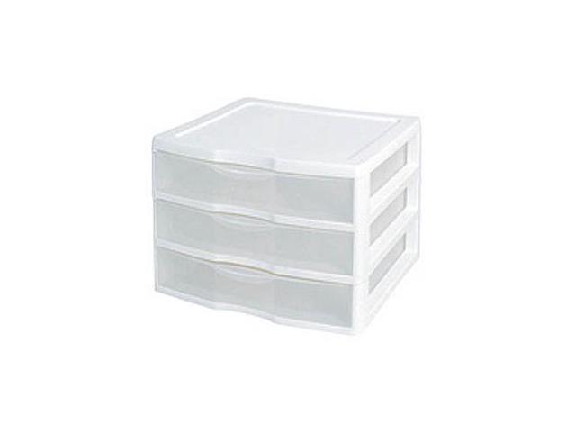 Click here for Sterilite 3-Drawer Organizer - ClearView Wide 2093... prices