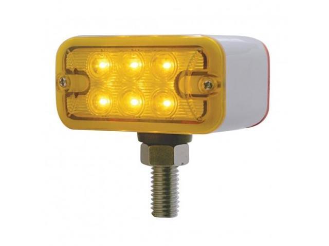 Click here for United Pacific 6 Amber/ 6 Red LED T-Mount Dual Fun... prices