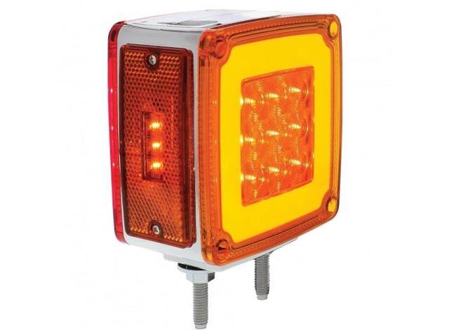 Click here for United Pacific 28+3 Amber /28 Red LED Double Stud... prices