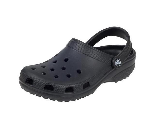 Crocs Mens and Womens Classic Clogs from Finish Line - Black