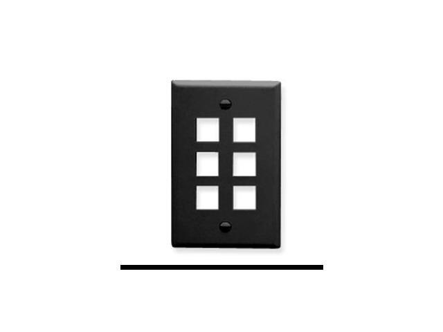 Click here for IC107F06BK 4 Port Face Black prices