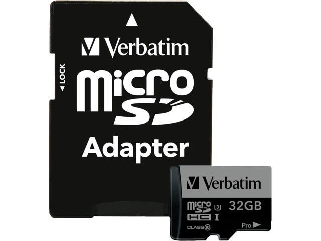 Click here for Verbatim 32GB Pro 600X microSDHC Memory Card with... prices