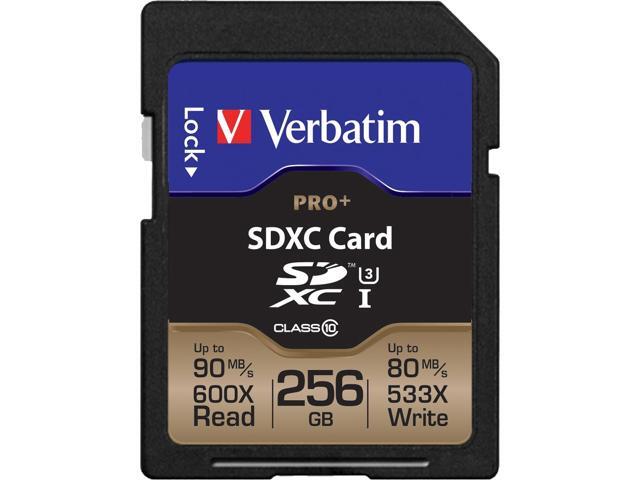 Click here for Verbatim Memory Card SDXC 90MB/s Read Speed 256GB... prices