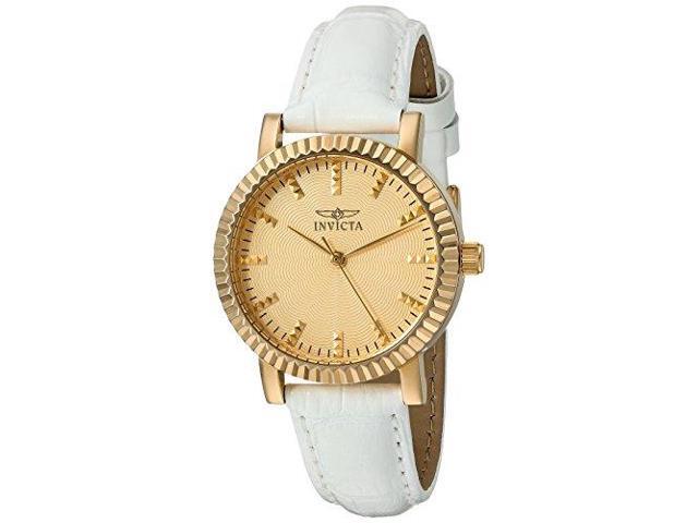 Click here for Invicta Womens 22483 Angel Quartz 3 Hand Gold Dial... prices
