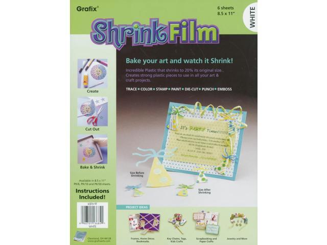 Click here for Shrink Film 8.5X11 6/Pkg-White prices