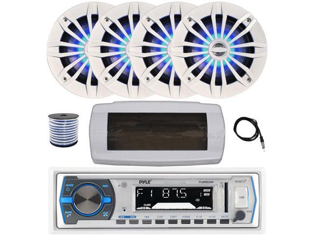 Click here for Pyle PLMRB29W Single DIN Bluetooth Marine MP3 AM/F... prices