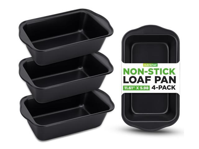 Click here for NutriChef 4-Piece Loaf Pan Set  Non-Stick Bread Lo... prices
