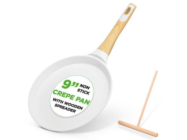 Click here for NutriChef 9.45 Non-Stick Crepe Pan with Wooden Spr... prices