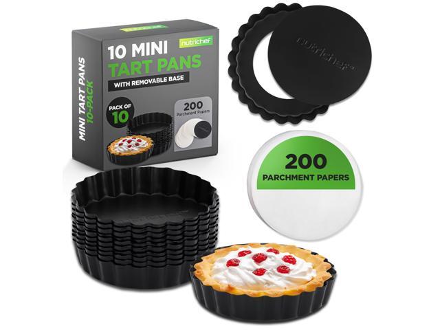 Click here for NutriChef Mini Tart Pans 10 Nonstick Molds With Re... prices