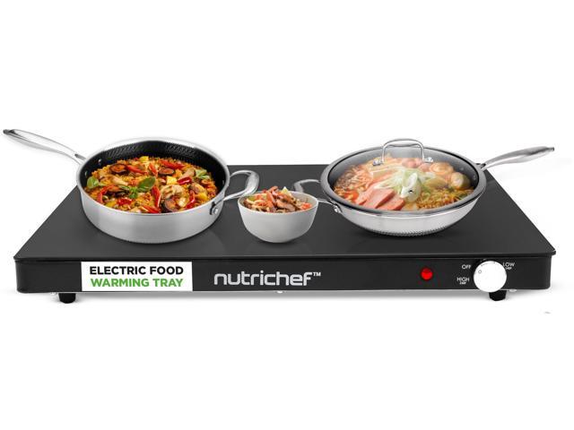 Click here for NutriChef Electric Warming Tray Glass Surface Hot... prices