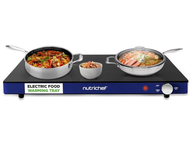 Click here for NutriChef Electric Warming Tray Glass Surface Hot... prices