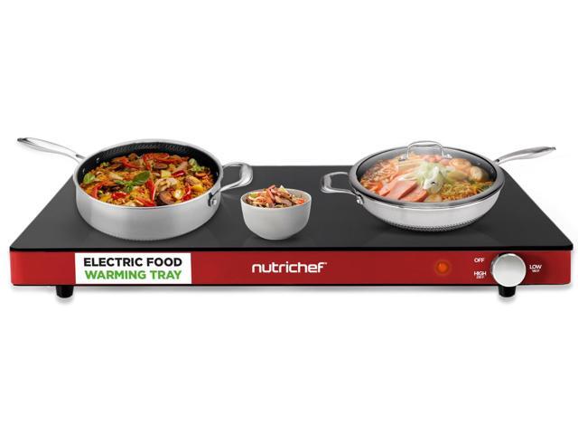 Click here for NutriChef Electric Warming Tray Glass Surface Hot... prices