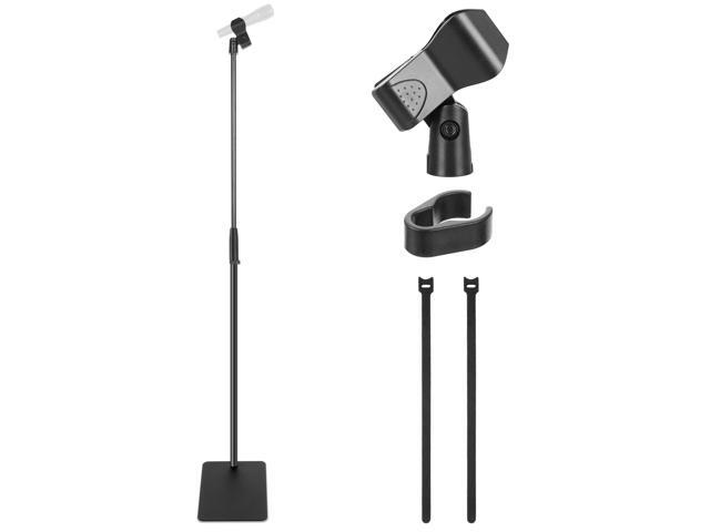 Click here for Pyle Square Base Microphone Stand with Mic Clip -... prices