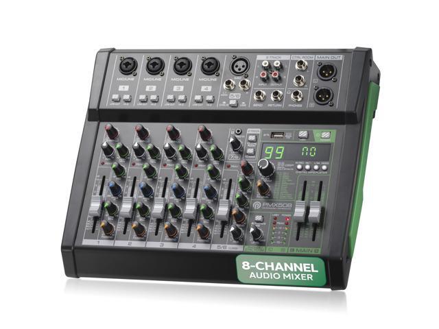 Click here for Pyle 8-Channel Audio Mixer  Bluetooth Studio Mixer... prices