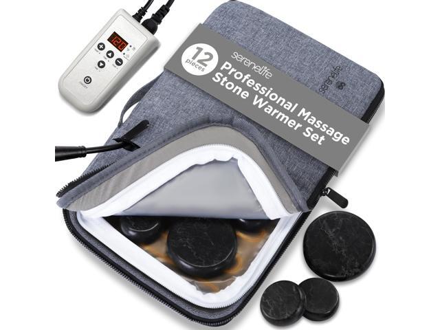Click here for SereneLife Portable Basalt Stone Massage Set with... prices