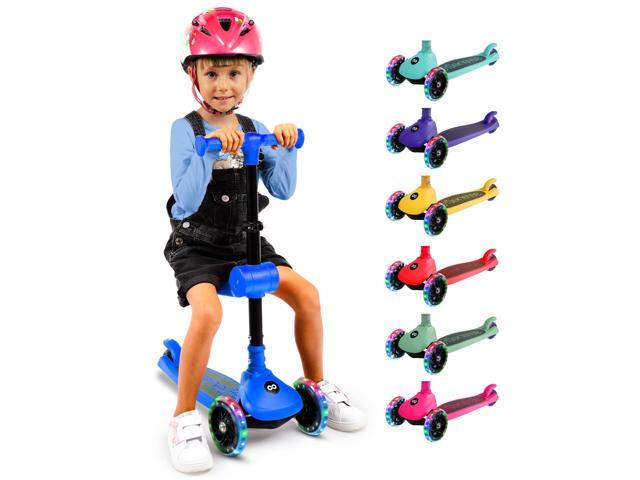 Click here for SereneLife 3-Wheel Foldable Kids Scooter LED Wheel... prices