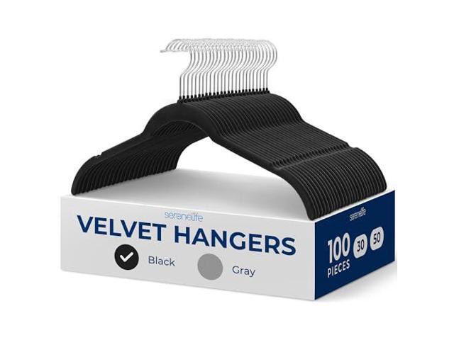 Click here for SereneLife 100-Piece Shirt Hangers  Premium Non-Sl... prices