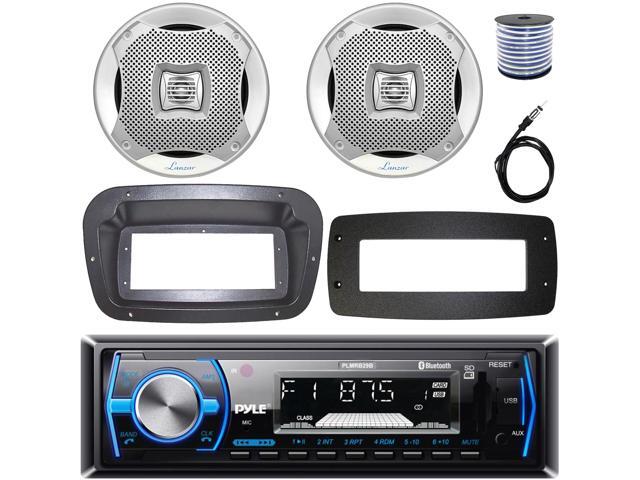 Click here for Pyle PLMRB29B Single-DIN Marine Bluetooth USB/AUX... prices