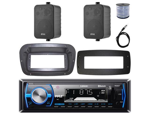 Click here for Pyle PLMRB29B Single-DIN Marine Bluetooth USB/AUX... prices