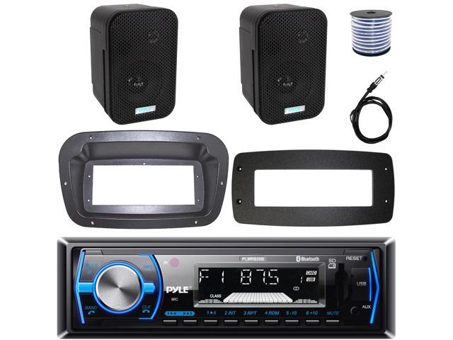 Click here for Pyle PLMRB29B Single-DIN Marine Bluetooth USB/AUX... prices