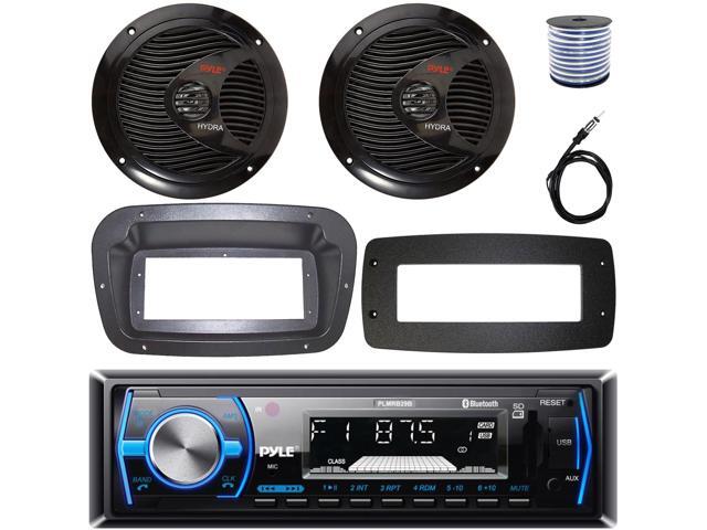 Click here for Pyle PLMRB29B Single-DIN Marine Bluetooth USB/AUX... prices